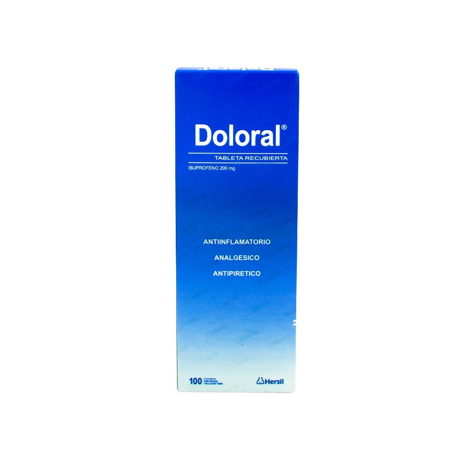 DOLORAL (ibuprofeno 200mg) (Blister x 4 unid.) – Boticas Pao
