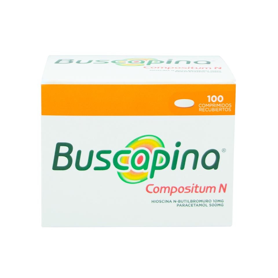 Buscapina Compositum N Comprimido Recubierto – Caja 100 UN – Boticas Pao