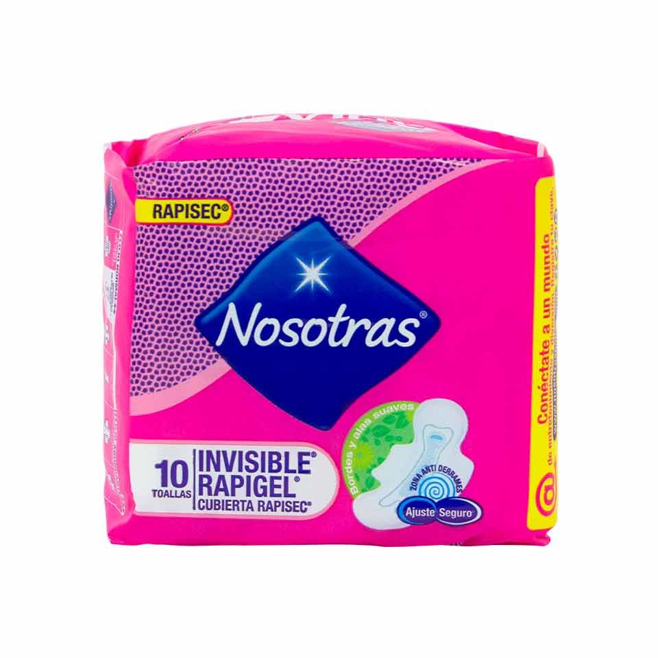 NOSOTRAS INVISIBLE RAPIGEL 10uni. – Boticas Pao