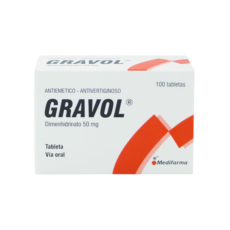 Gravol 50mg Tableta – Boticas Pao